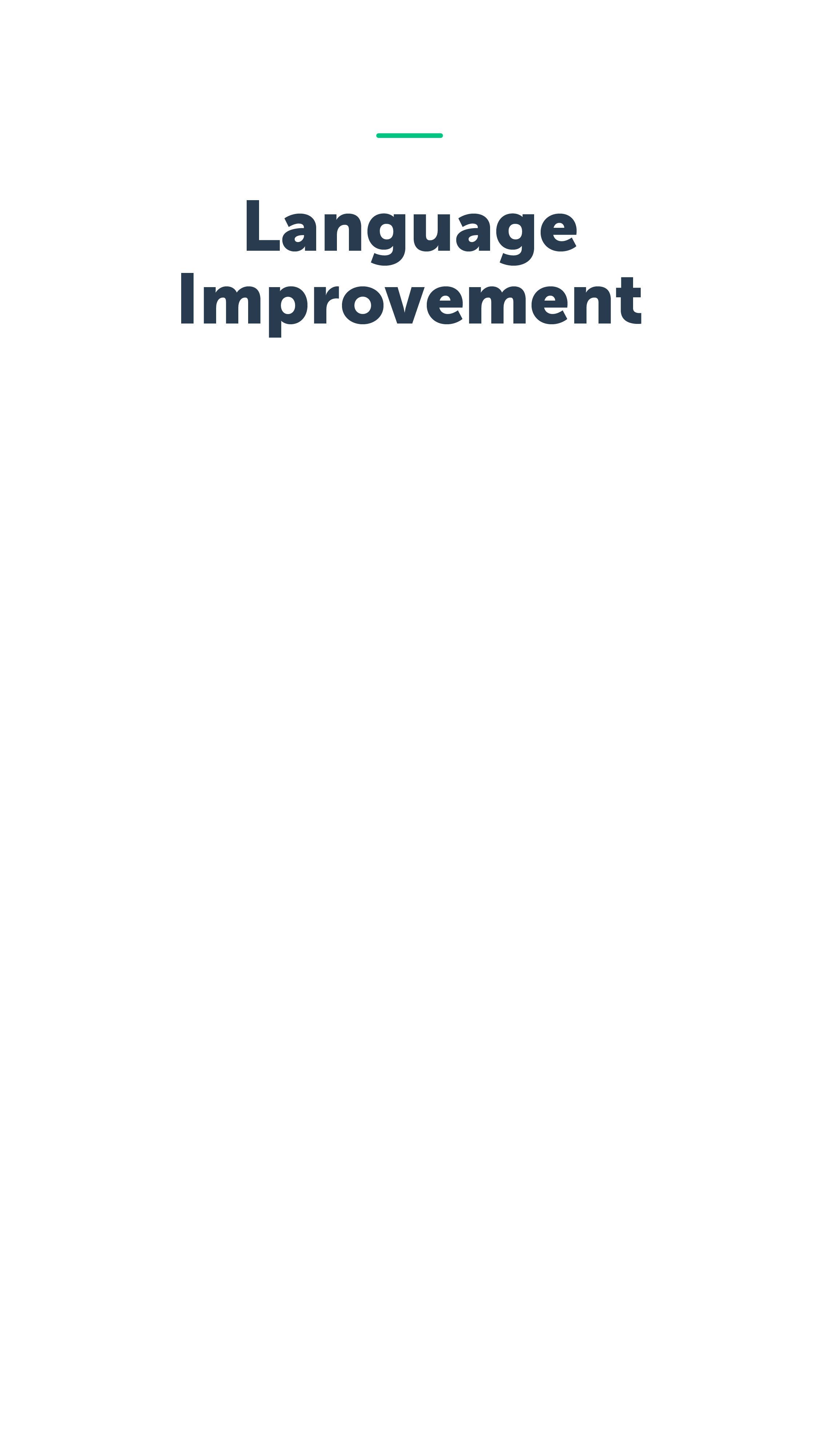 English lesson – Welcome Drivers Academy